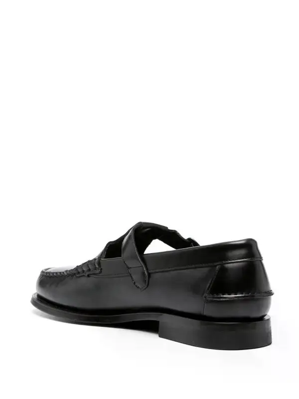 Hereu Alber Leather Loafers - Black