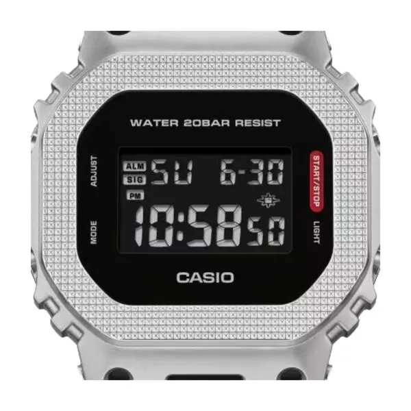 Casio G-steel Digital Watch With Bio-based Resin Band