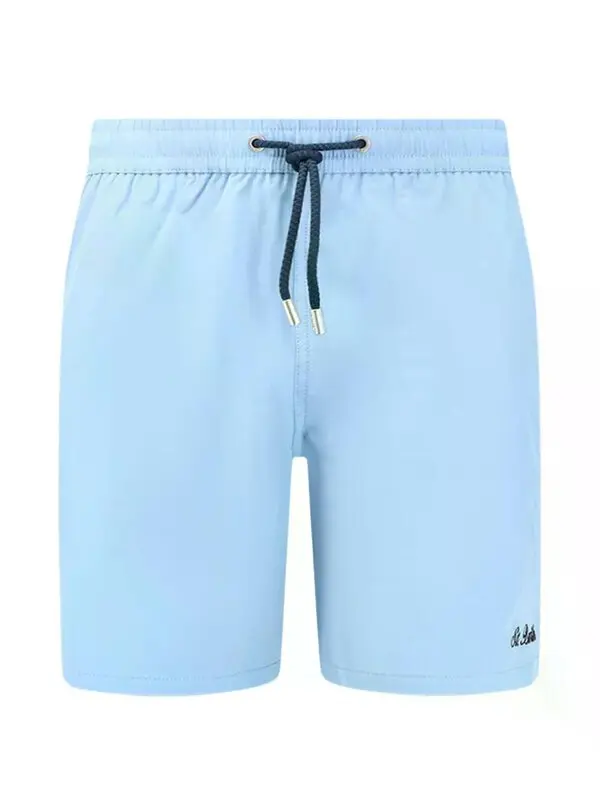 MC2 SAINT BARTH Drawstring Swim Shorts - Blue