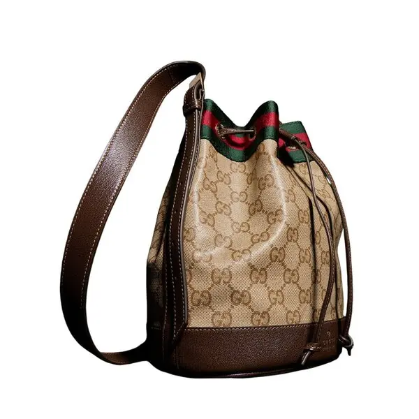 Gucci Small Bucket Bag - Sand Brow