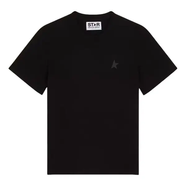 GOLDEN GOOSE Short Sleeve T-shirt - Black