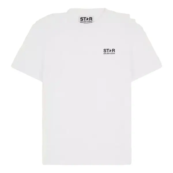 GOLDEN GOOSE Short Sleeve T-shirt - White