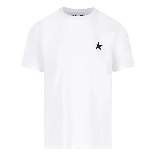 GOLDEN GOOSE Short Sleeve T-shirt - White