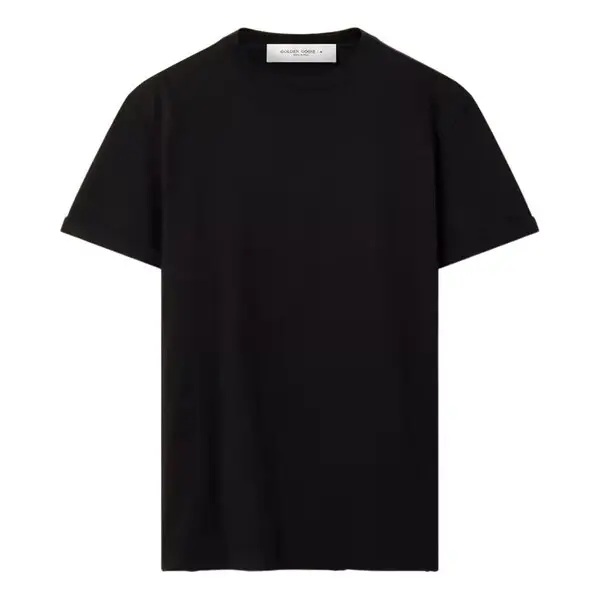 GOLDEN GOOSE Short Sleeve T-shirt - Black