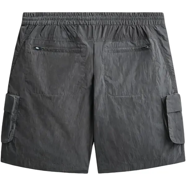 Kith Garment Dyed Wrinkle Nylon Evan Cargo Short - Thunder