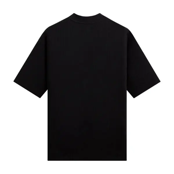 Kith Micro Waffle Tristan Henley - Black