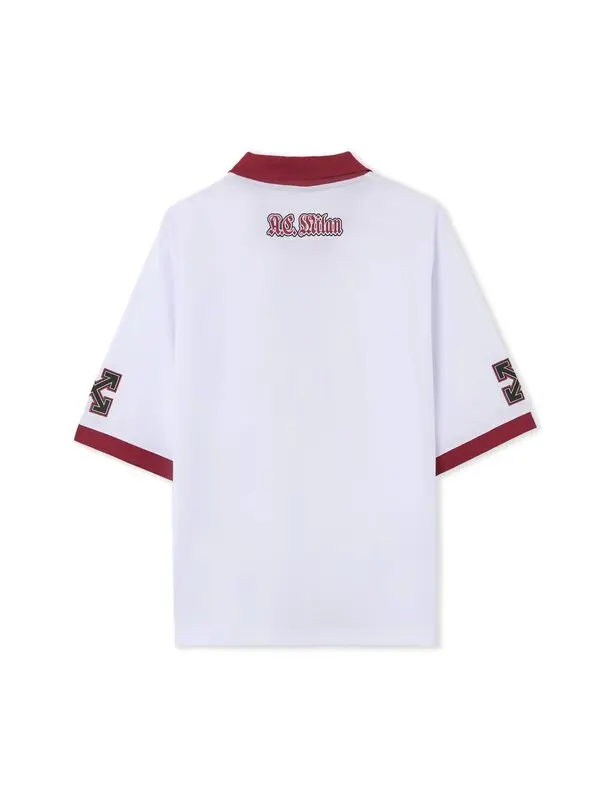 Off-White C/o Ac Milan Arrow Tech Polo