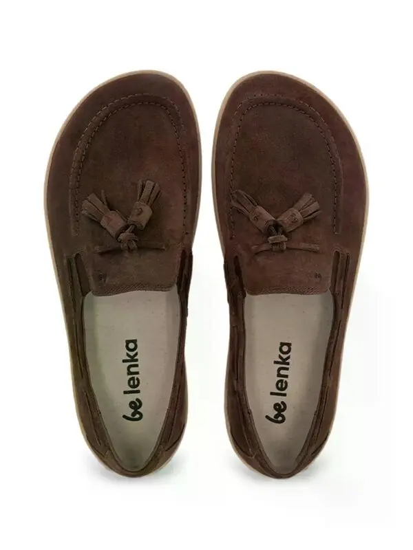 BE LENKA Suede Tassel Loafers