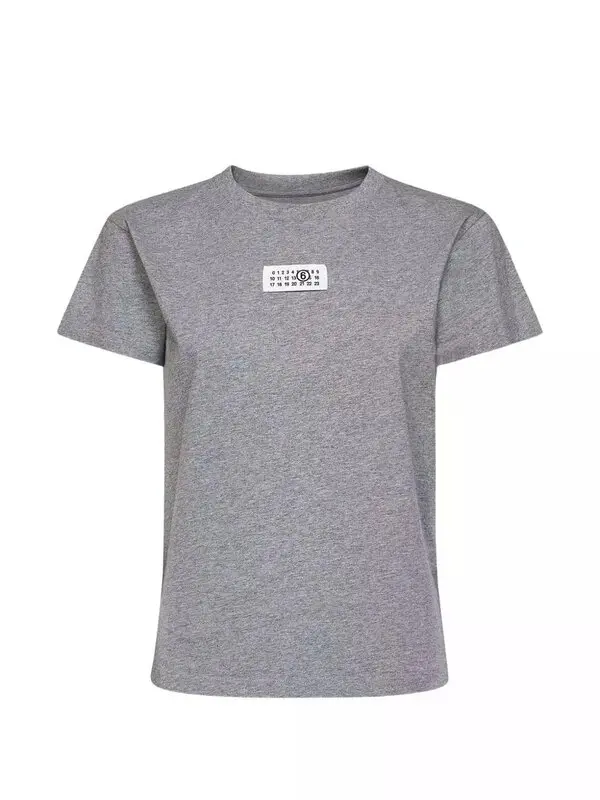 MAISON MARGIELA Logo Patch T-shirt - Grey
