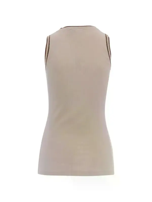 Fabiana Filippi Ribbed Knit Tank Top