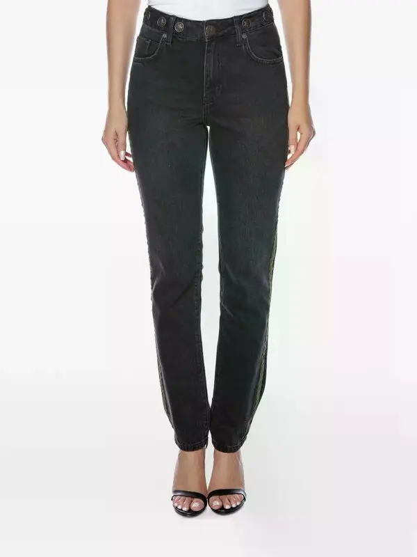 ONETEASPOON Awe Side-stripe Jeans