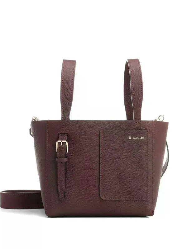VALEXTRA Mini Bucket Bag - Red
