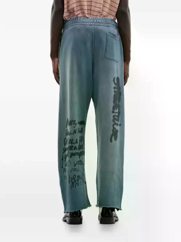 PALY Streetwise Airbrush Track Pants - Blue
