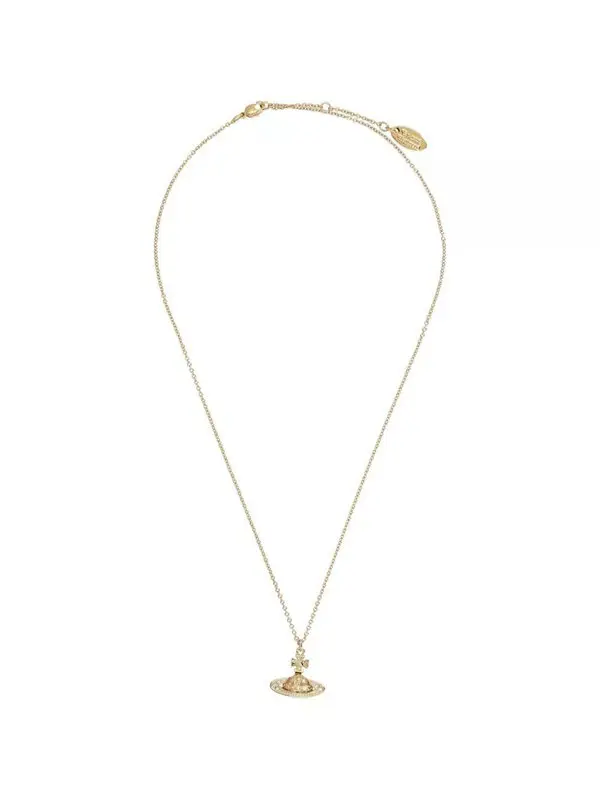VIVIENNE WESTWOOD Orb Crystal-embellished Necklace - Gold