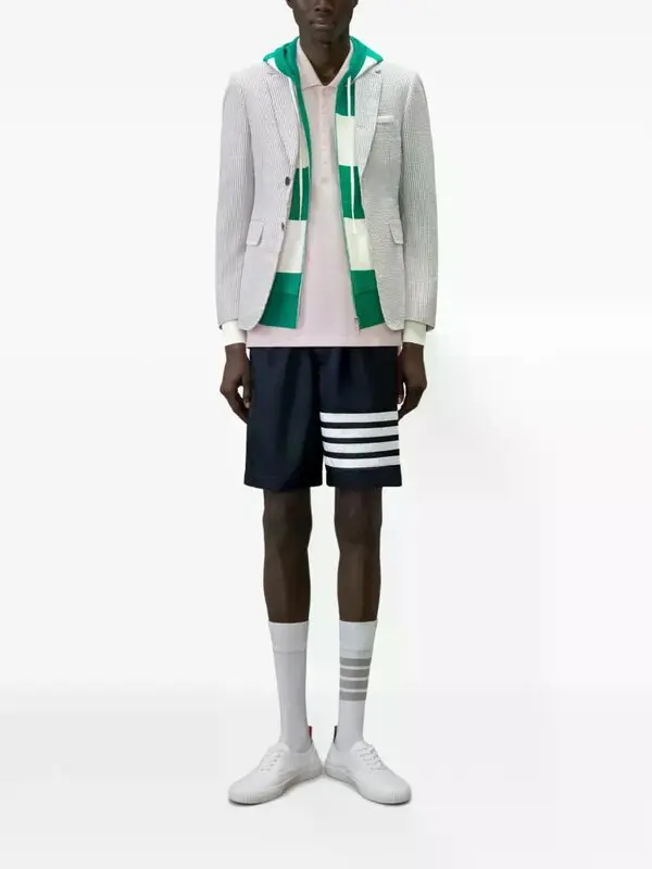 Thom Browne Hector 4-bar Hoodie