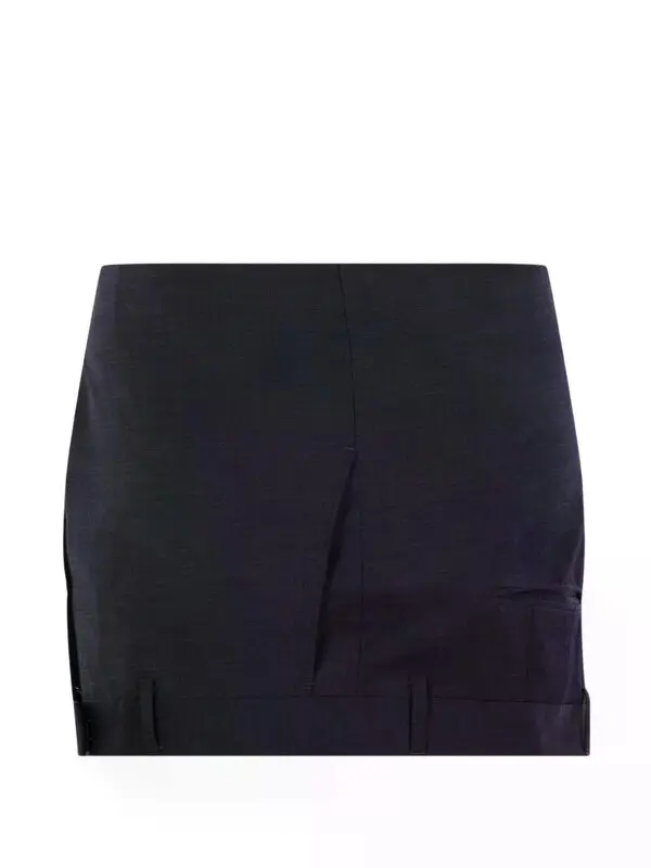 HODAKOVA Belt-loop Detail Mini Skirt