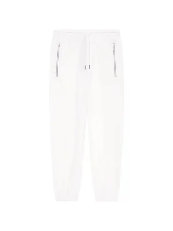 Armani Exchange Logo-patch Drawstring Track Pants - White