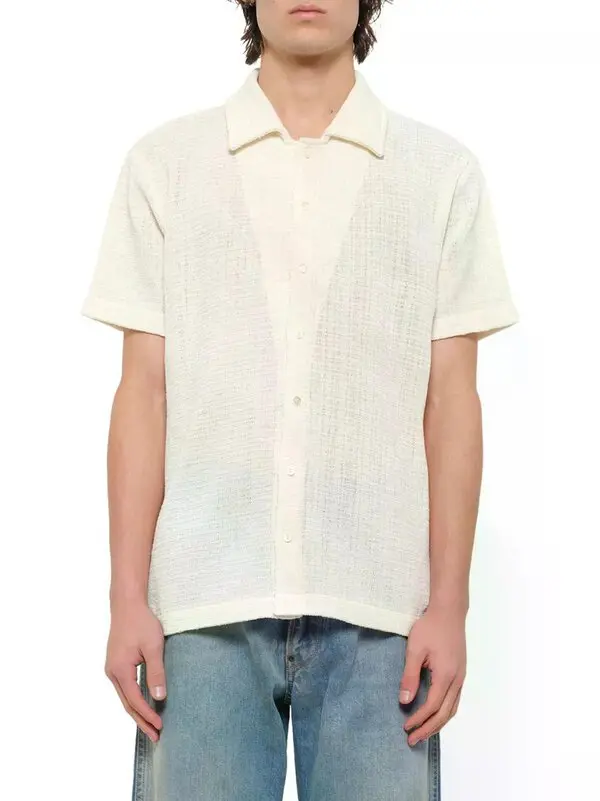 MAISON MARGIELA Short-sleeve Button-front Shirt