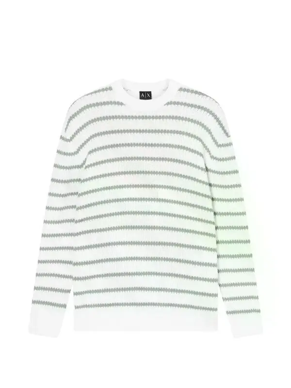 Armani Exchange Striped Knit Sweater