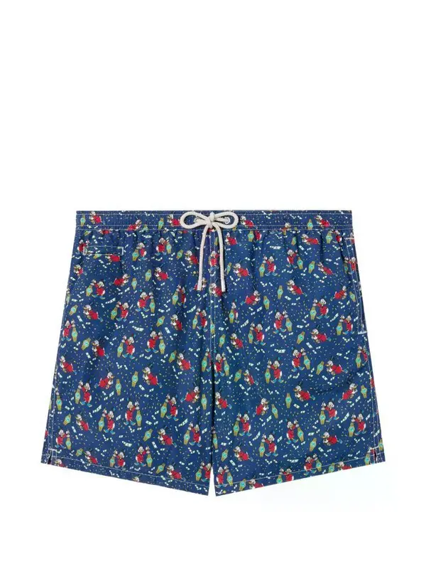 MC2 SAINT BARTH X Disney Scrooge Mcduck Swim Shorts - Blue