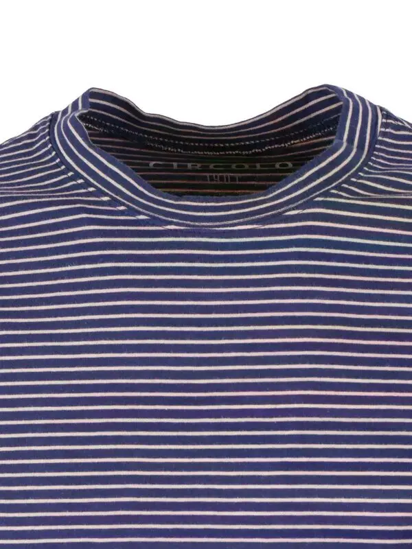 CIRCOLO 1901 Horizontal-stripe T-shirt