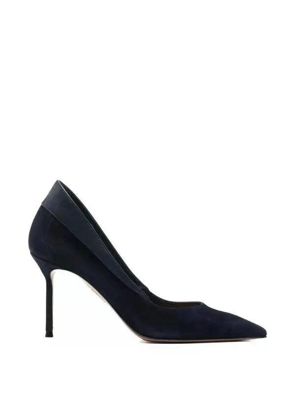 AQUAZZURA Guanto Pointed-toe Pumps - Blue