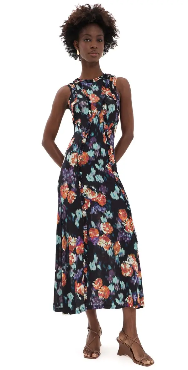 Ulla Johnson Isabelle Jersey Dress - Nocturne