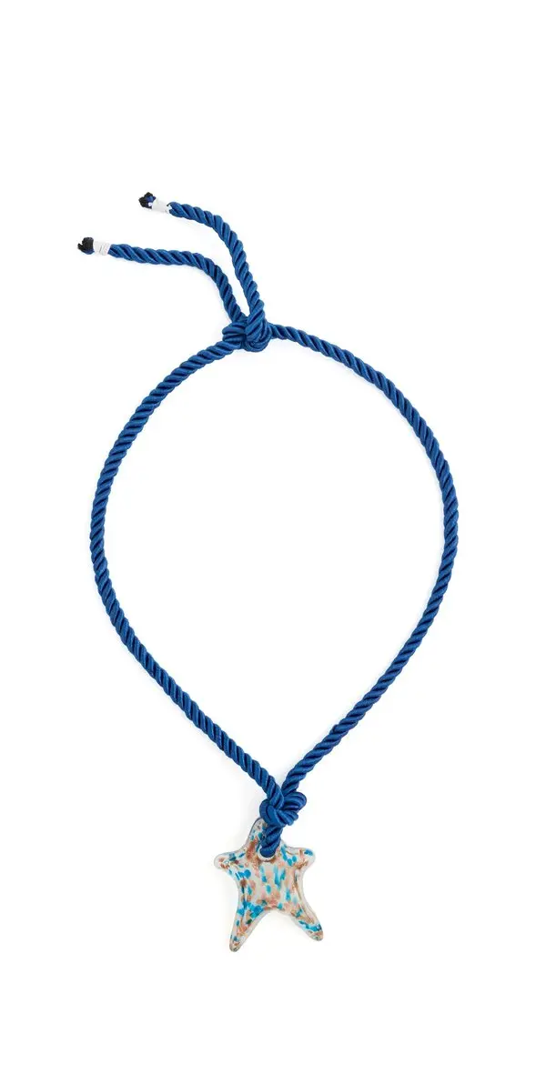 LOGAN TAY Mira Necklace - Blue