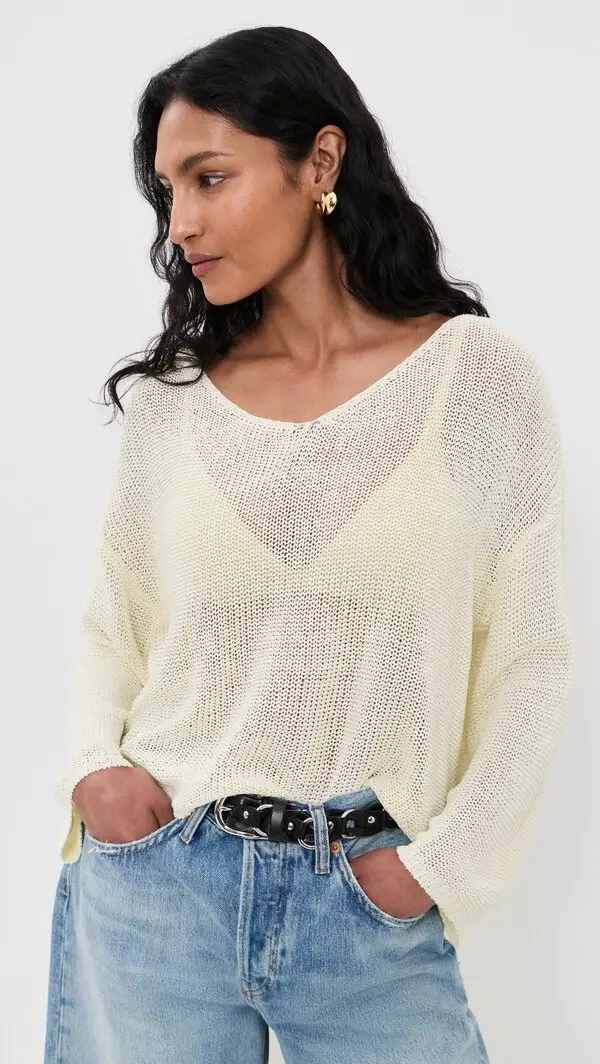 L'Agence Ethan Knit Pullover