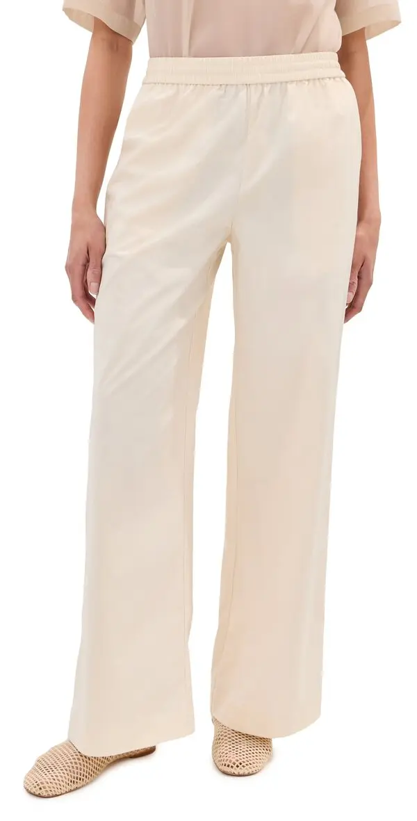 LE BOP Arden Wide Leg Pants - Cloud