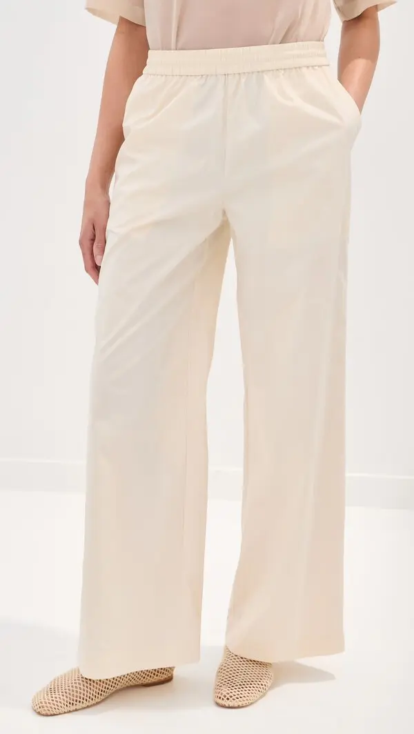 LE BOP Arden Wide Leg Pants - Cloud
