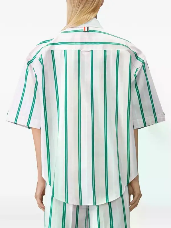 Thom Browne Stripe Poplin Shirt