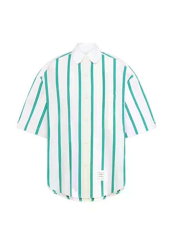 Thom Browne Stripe Poplin Shirt - Pink