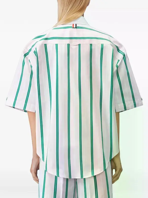 Thom Browne Stripe Poplin Shirt