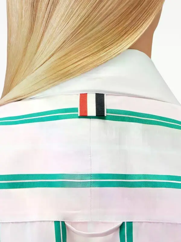 Thom Browne Stripe Poplin Shirt