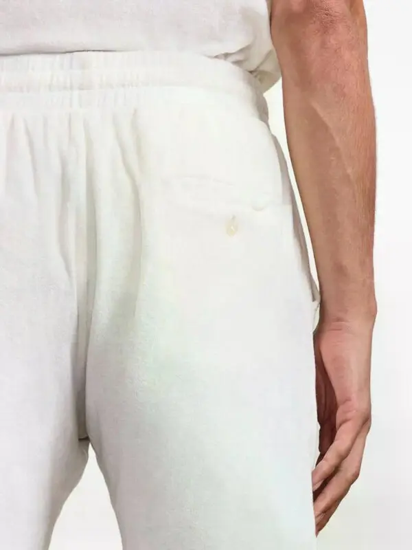 Frescobol Carioca Augusto Terrycloth Drawstring Shorts