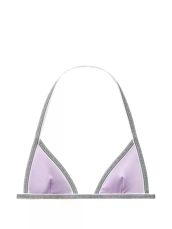 Versace Greca Motif Bikini Top