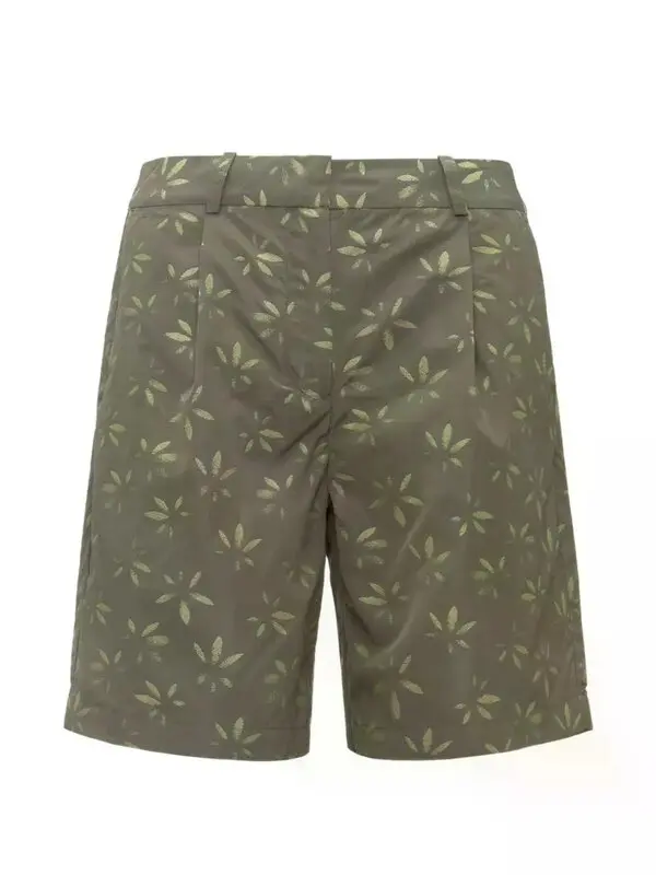 K-WAY Larose Jacquard-embroidered Shorts
