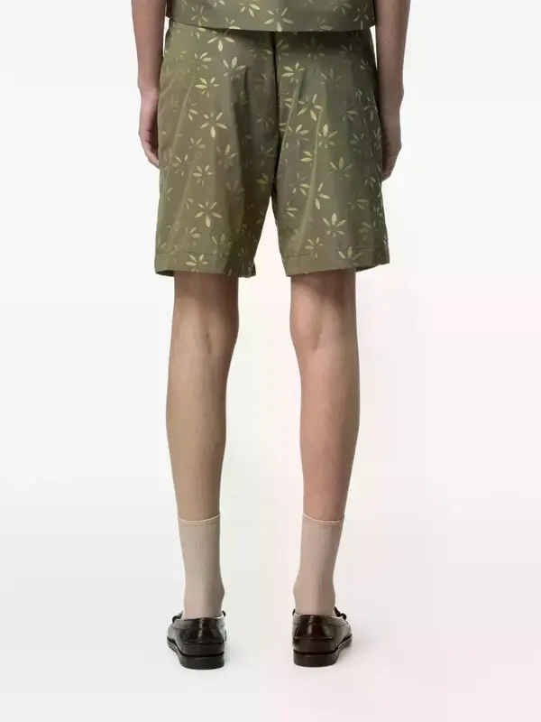 K-WAY Larose Jacquard-embroidered Shorts