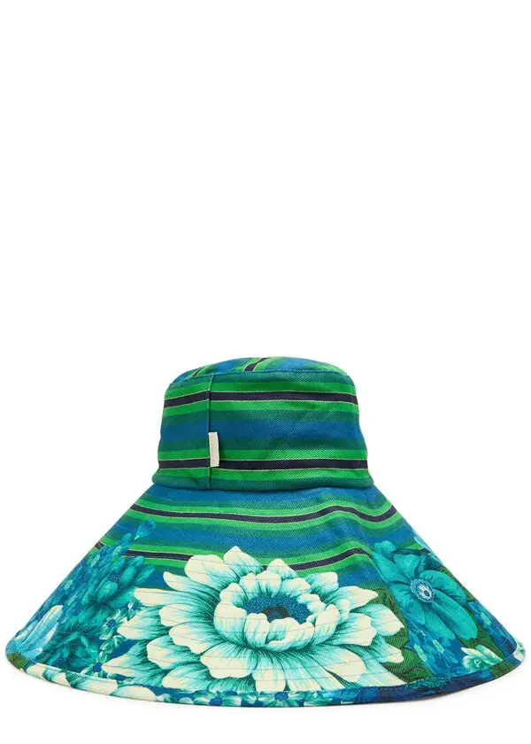 ALEMAIS Margo Striped Sun Hat - Multicoloured
