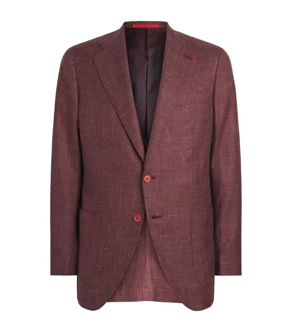 Isaia Wool-cashmere-silk-linen Blazer