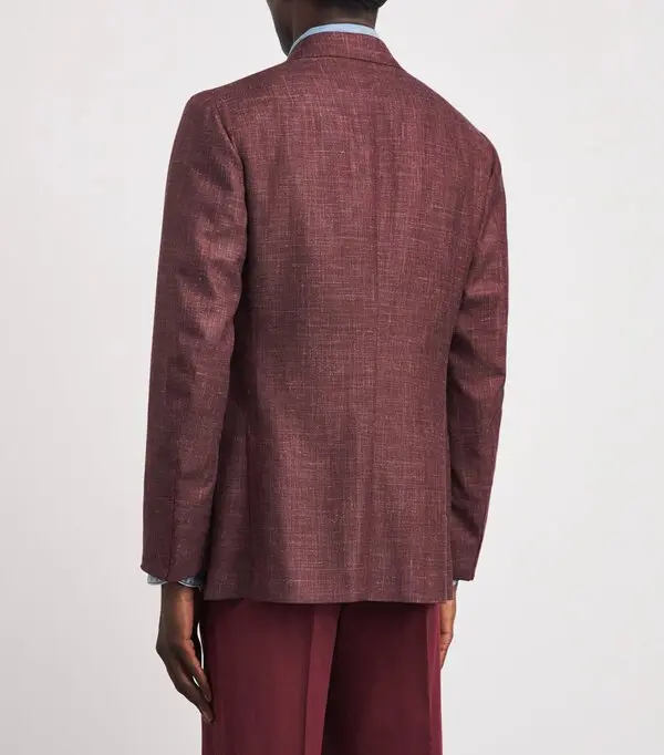 Isaia Wool-cashmere-silk-linen Blazer
