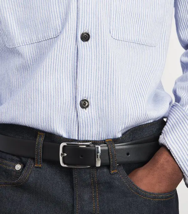 Isaia Cotton-linen Stripe Overshirt