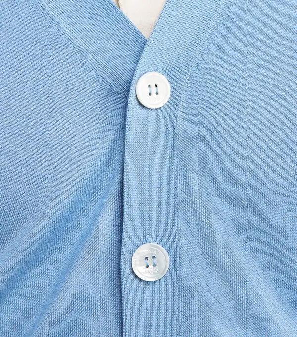 Isaia Silk-cashmere Cardigan