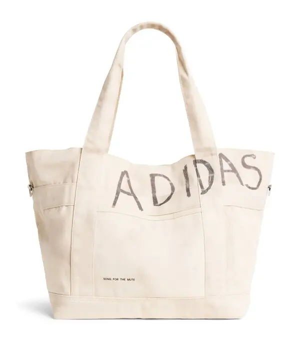 Adidas Song For The Mute X Logo Tote Bag - Blue