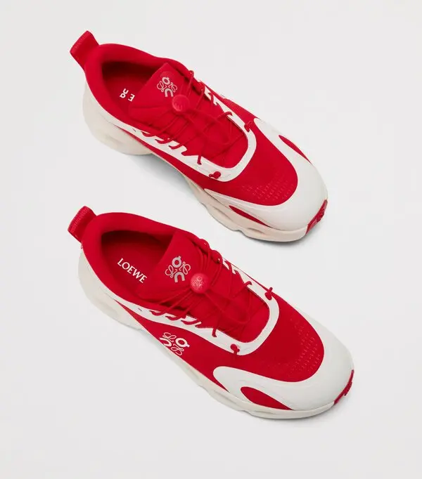 Loewe X On Cloudsole Trainers - Red