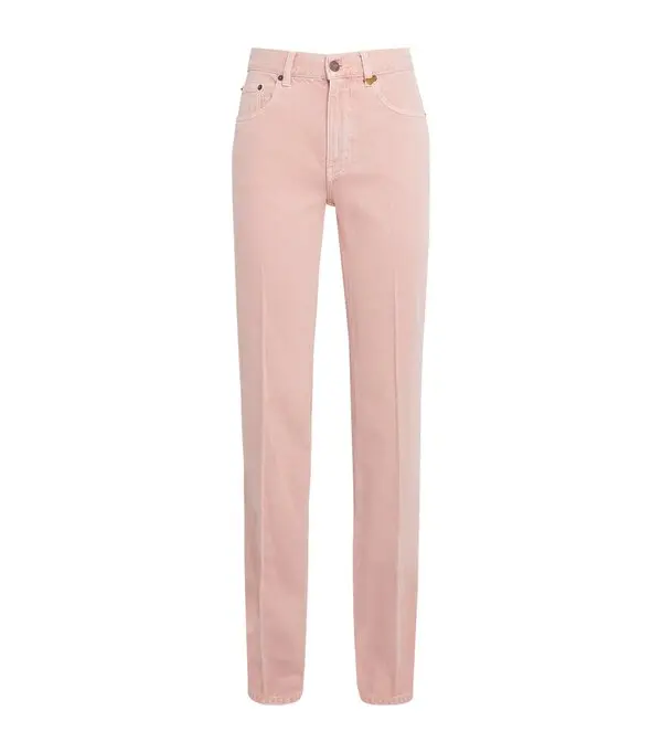 Chloé Garment-dyed Straight Jeans