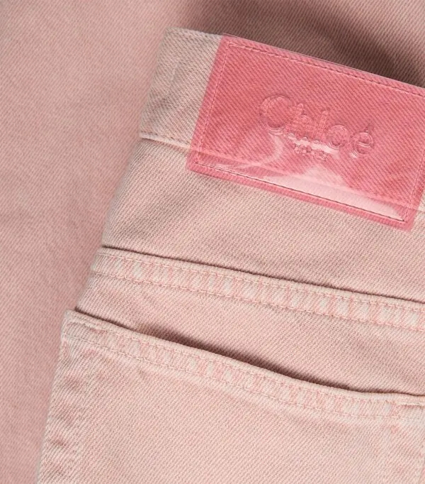 Chloé Garment-dyed Straight Jeans
