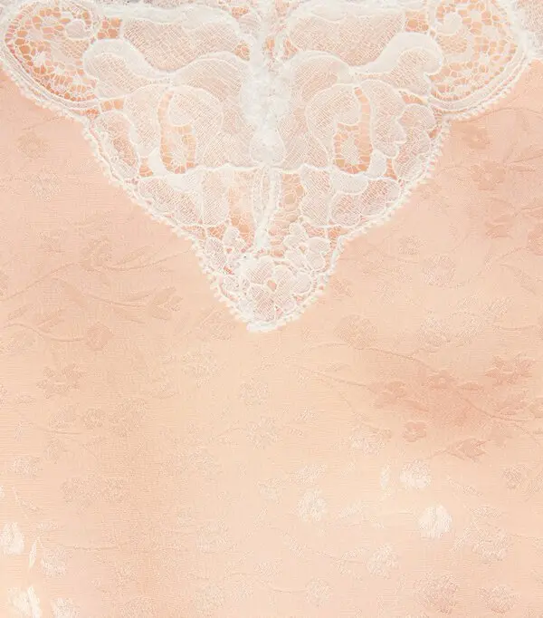 Chloé Silk Lace Floral Cami Top - Pink
