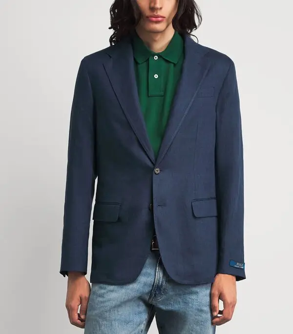Polo Ralph Lauren Linen Soft Blazer - Navy